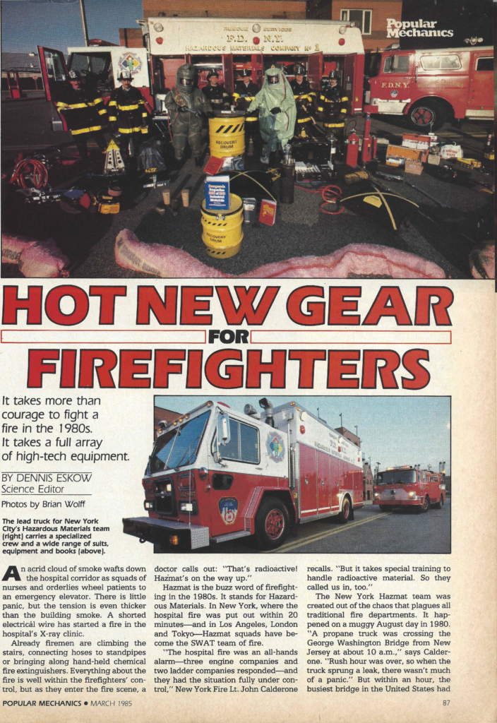 1985 Popular Mechanics - FDNY T-Shirt